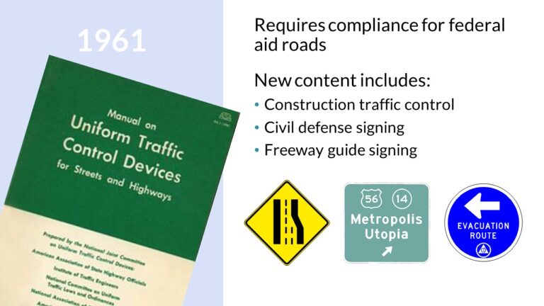 Development of the MUTCD