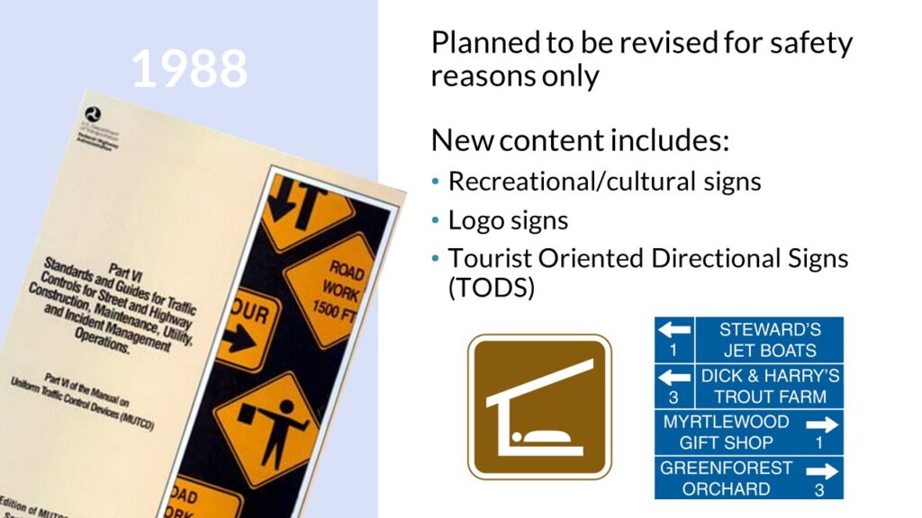 Development of the MUTCD